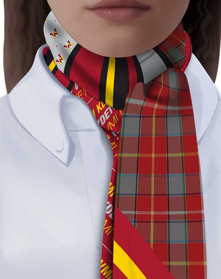 VMI Ladies Skinny Scarf | The Olde School Blazer Company